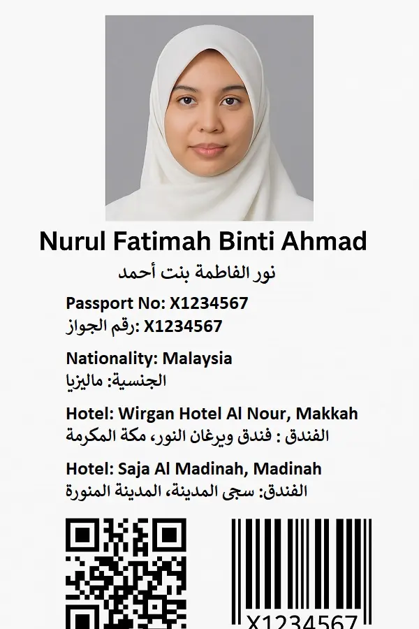 Why a Proper Name Tag Can Save You During DIY Umrah