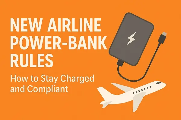 New Airline Power Bank Rules 2025